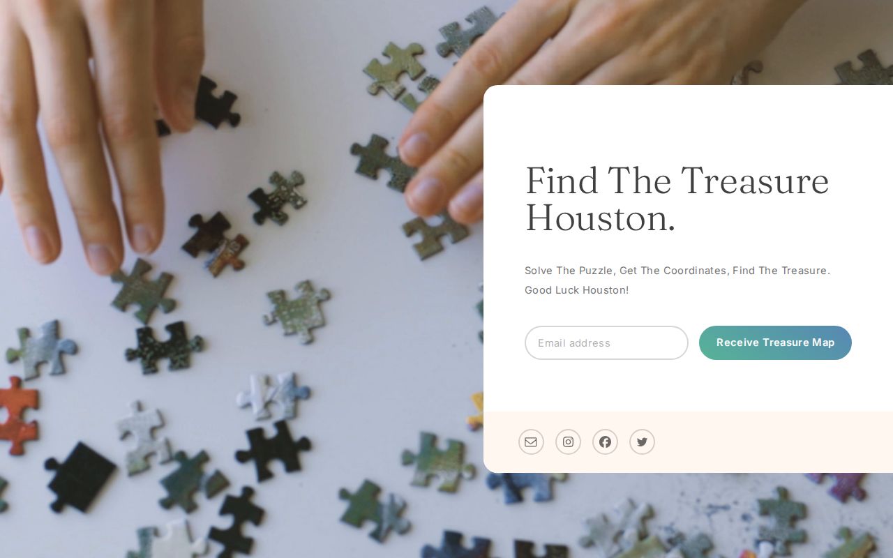 Find The Treasure Houston